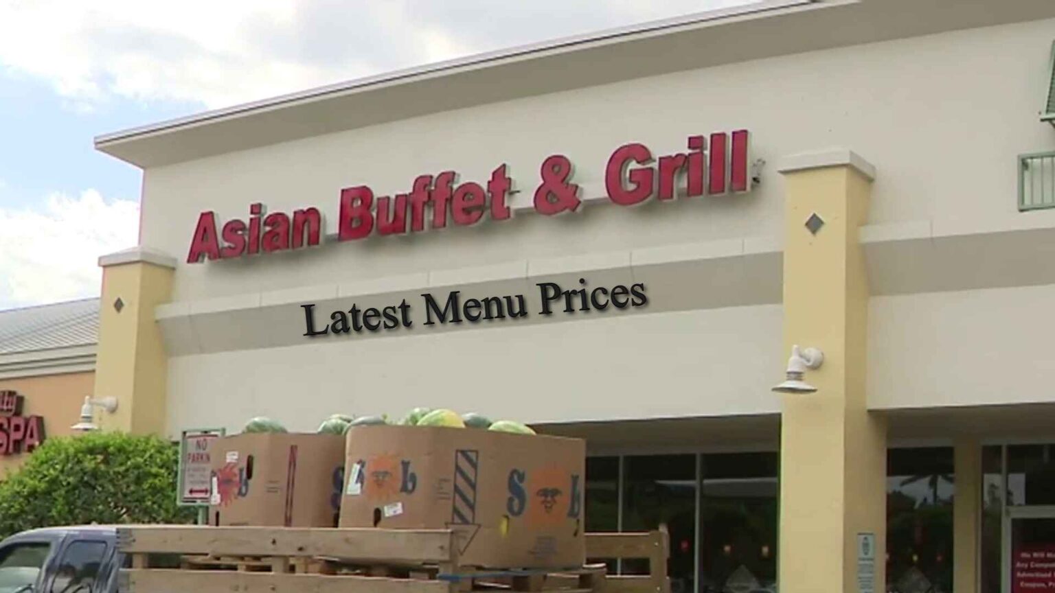 Asian Buffet Menu Prices - Fresh Menu Prices